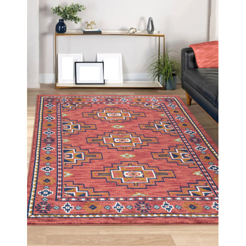 Gracie Oaks Oriental Large Area Rugs Soft Living Room Bedroom Carpet ...
