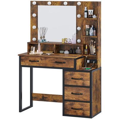 17 Stories Malaisia Vanity & Reviews | Wayfair