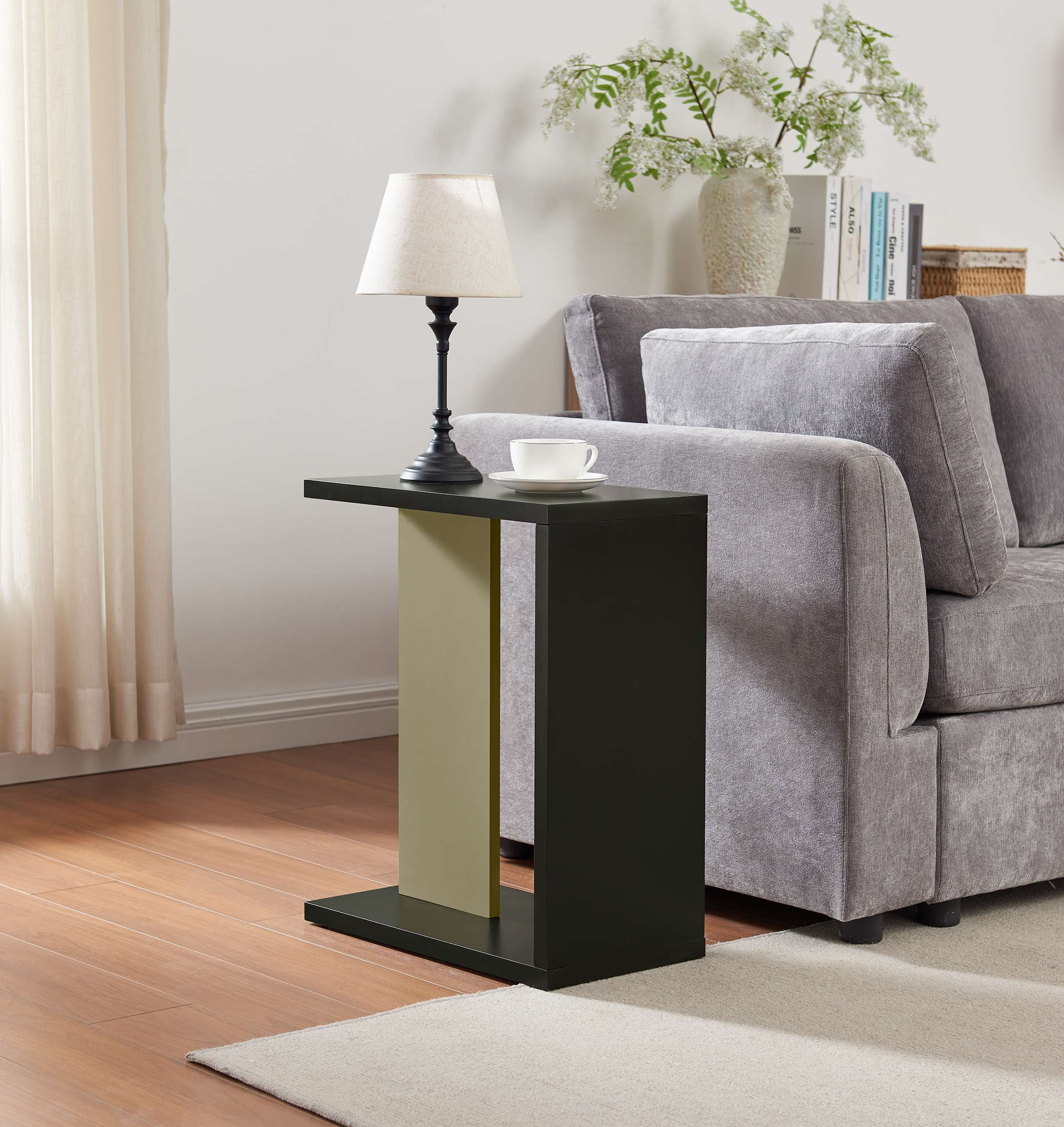Wrought Studio™ Meinte Modern Accent Side Table for Couch Snack and ...