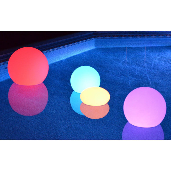 Main Access 13'' Gas Powered Color Changing Outdoor Floating Light ...