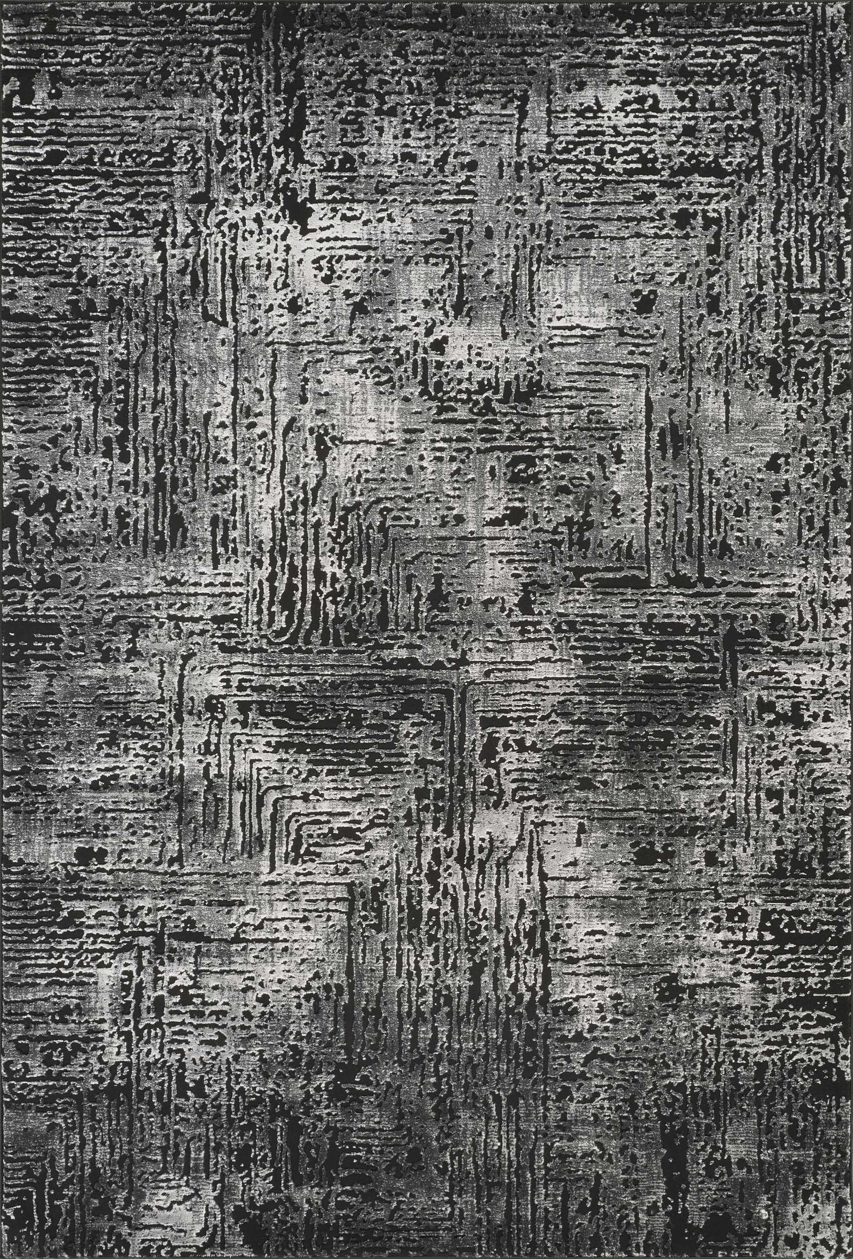 Metro Lane Denelda Living Room Area Rug Metallic Sheen Modern Illusion ...
