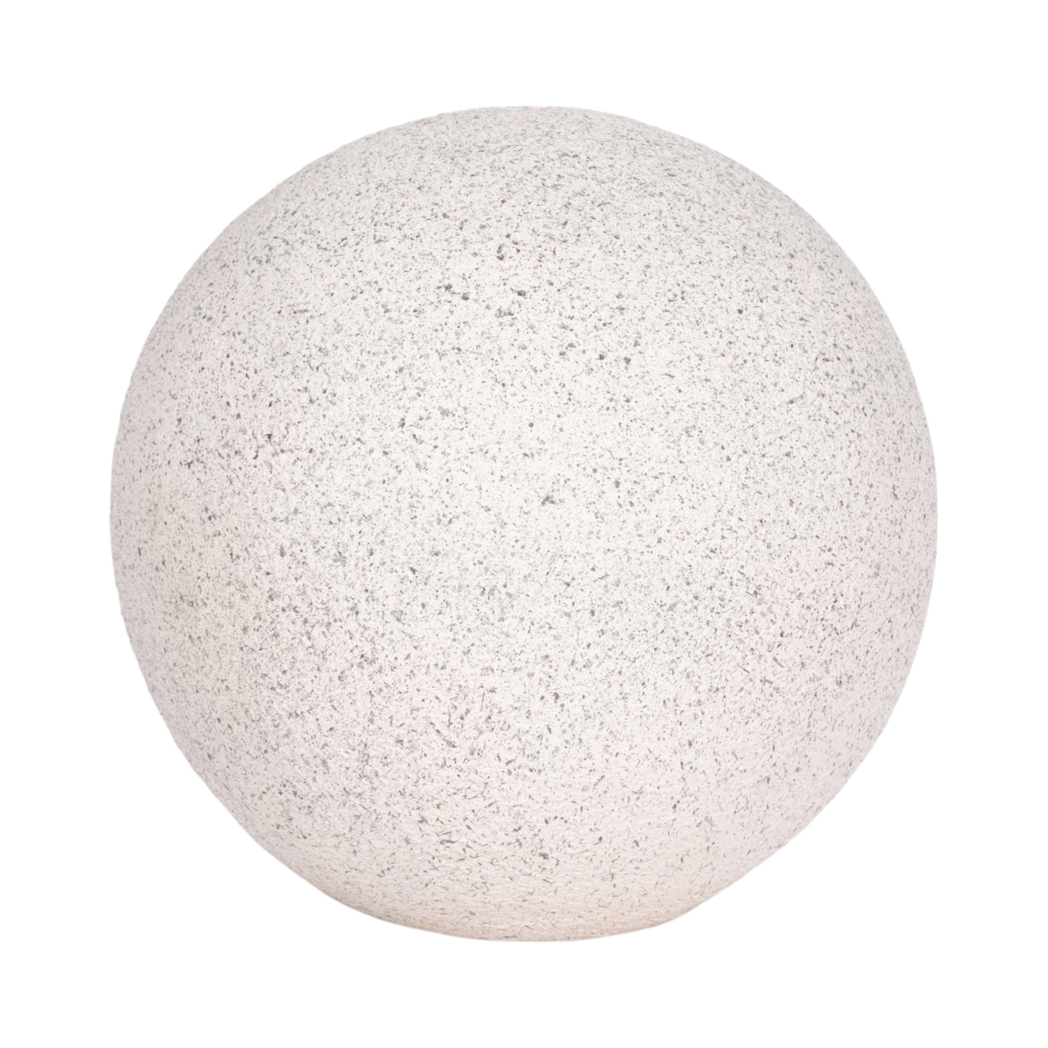 Millwood Pines Resin,Solar Orb, Grey, Round | Wayfair