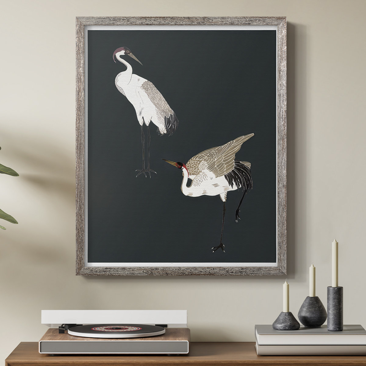 Ophelia & Co. Night Tango II Framed Print - Solid Wood - Wayfair Canada