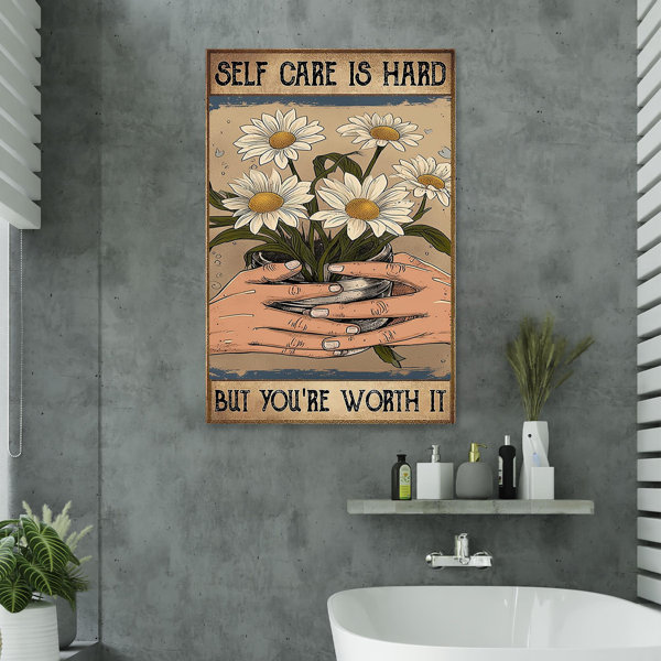 Trinx Self Care Is Hard But Youre Worth It - 1 Piece Rec " Self Care Is ...