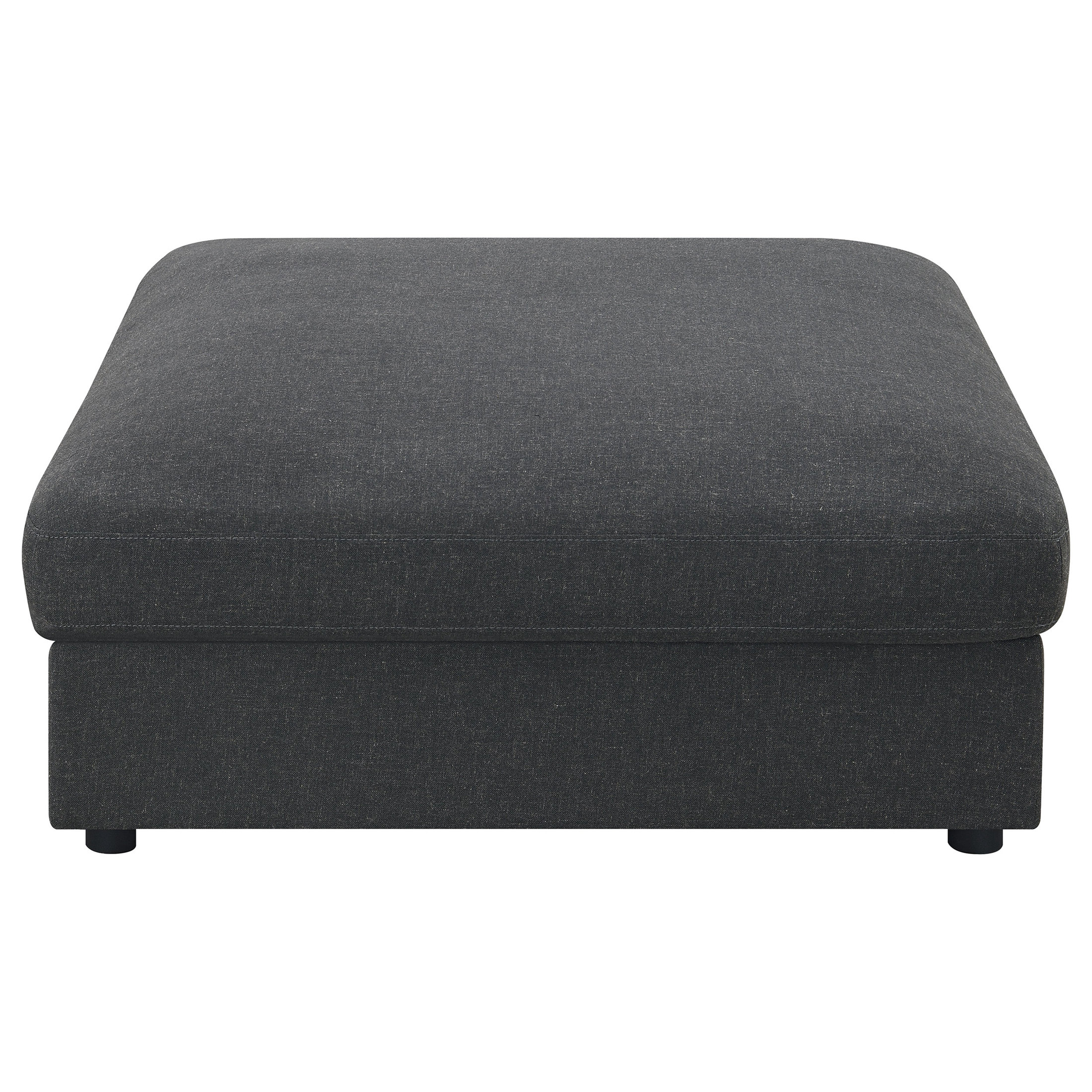 Hokku Designs Duncan Square Upholstered Ottoman for Elegant Living ...