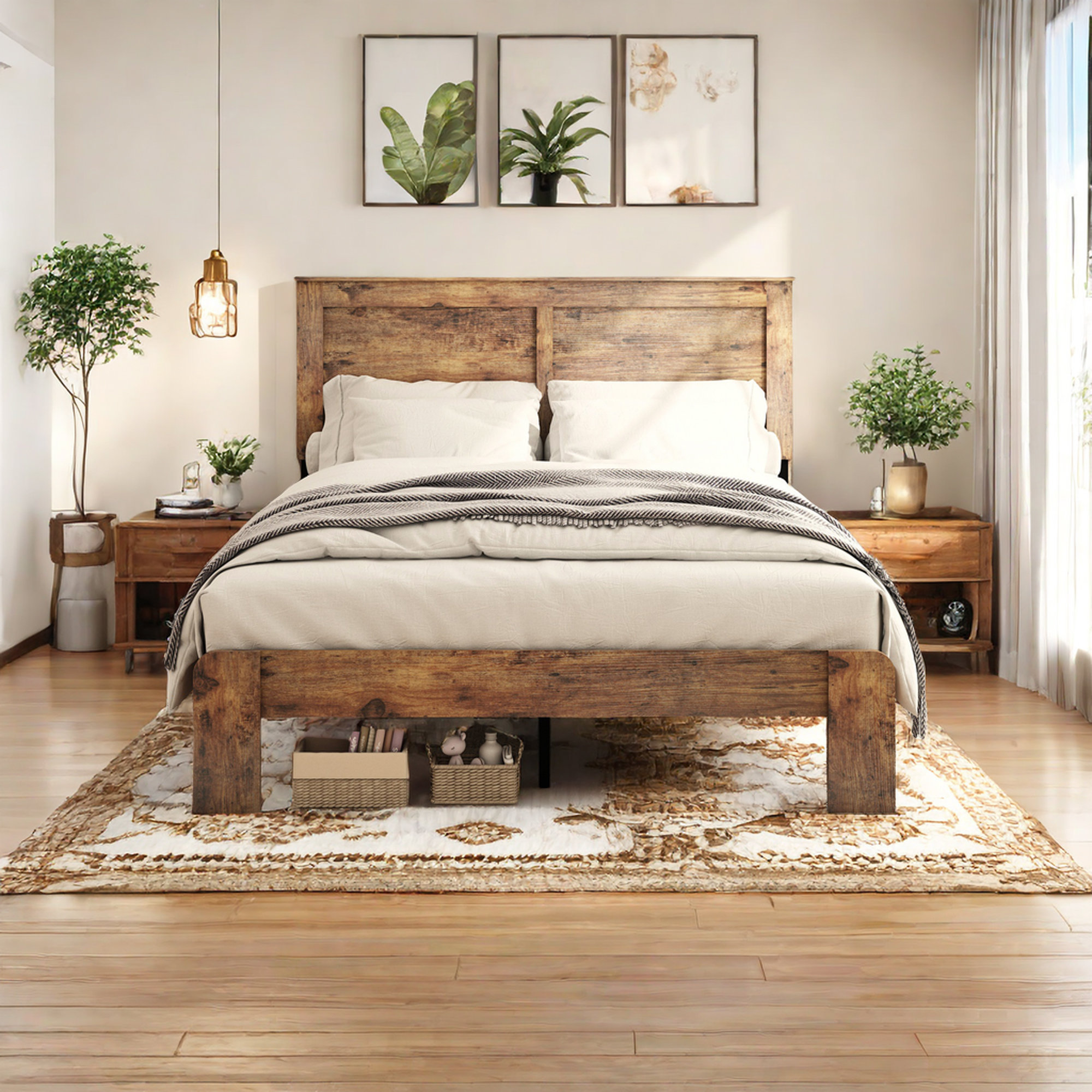 Millwood Pines Denyer Platform Bed | Wayfair
