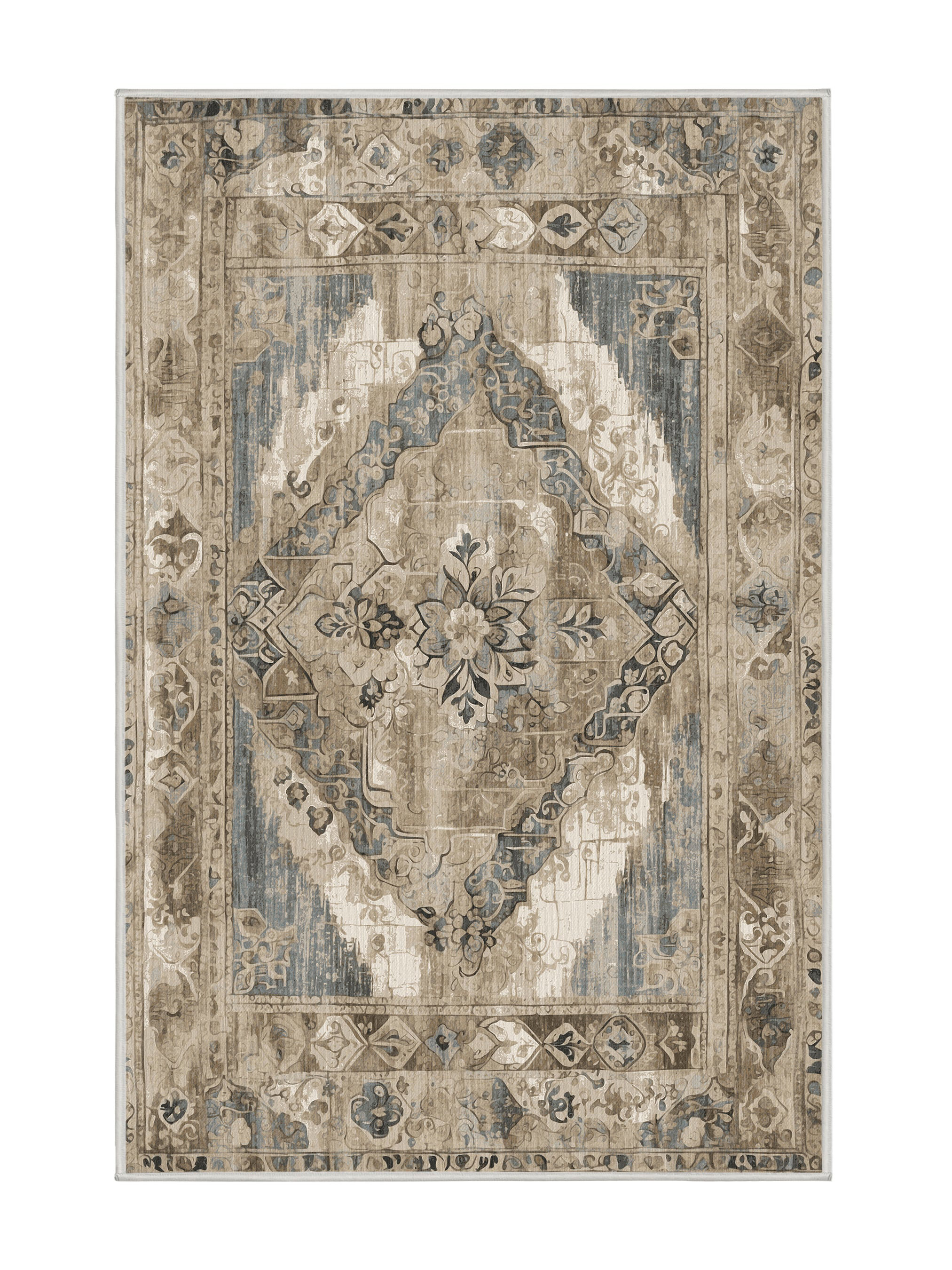 Bungalow Rose Gilded Tradition Rug | Wayfair