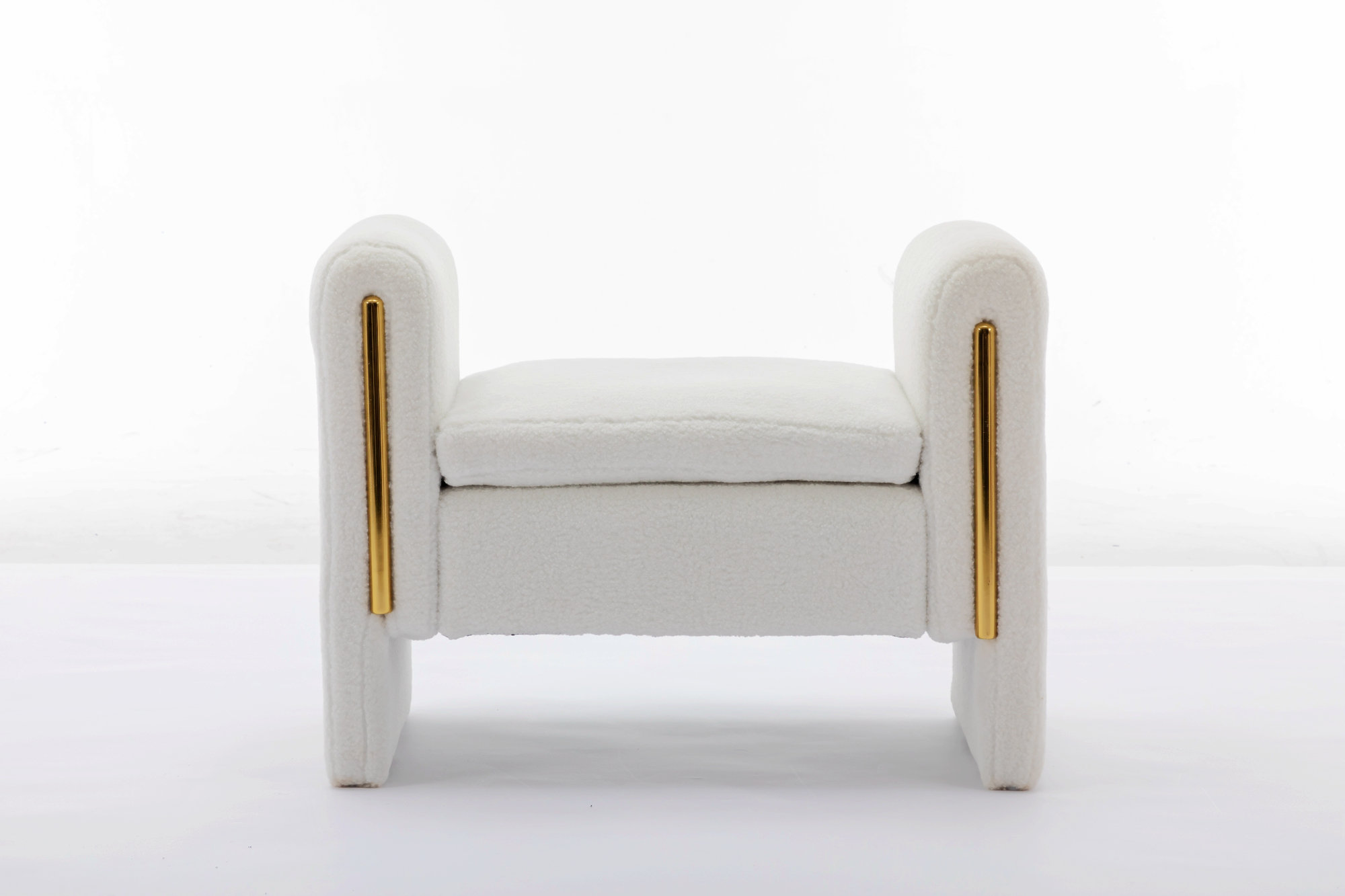 Mercer41 Borg Accent Stool | Wayfair