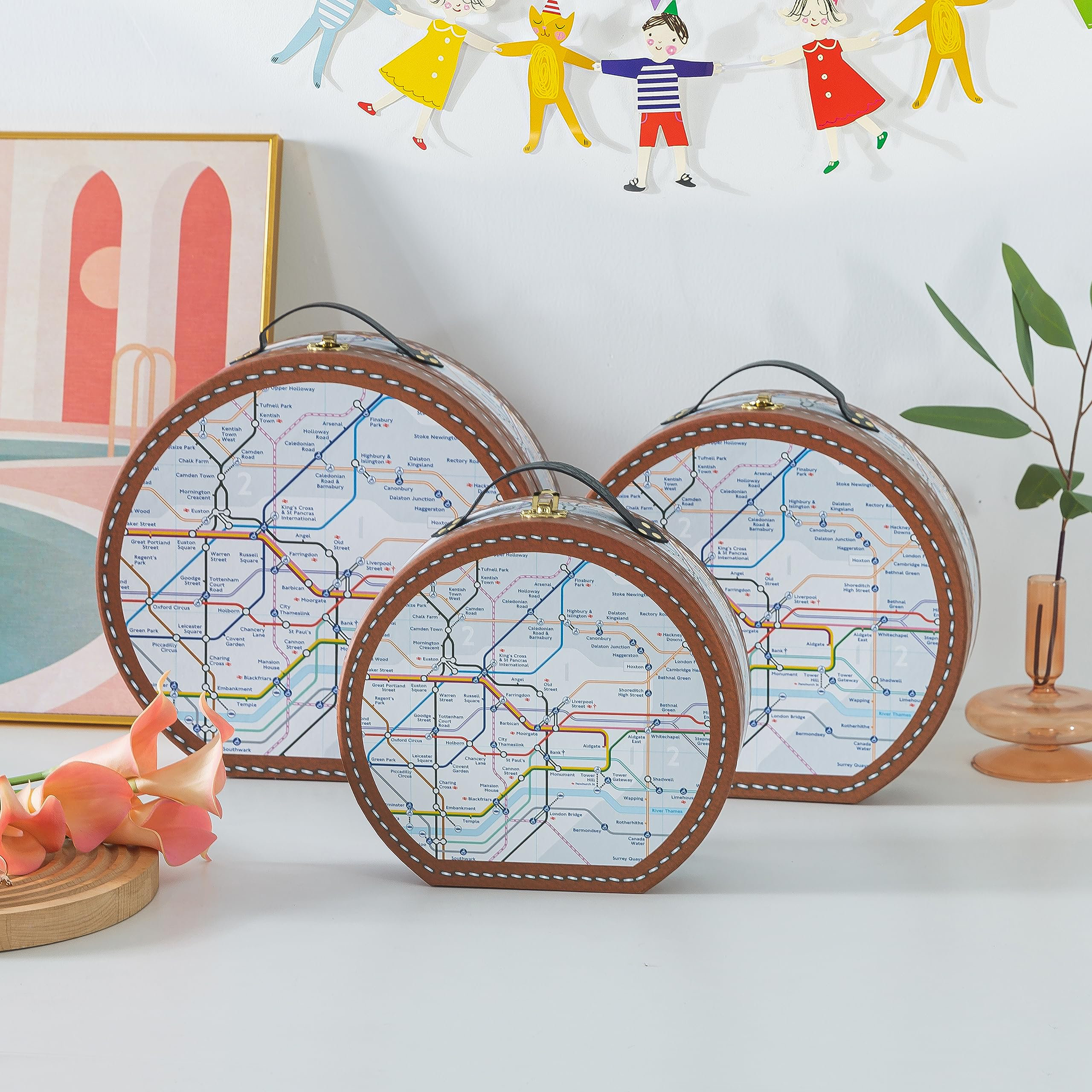 Lark Manor™ Round-Edged Cardboard Decorative Storage Boxes With Lids ...