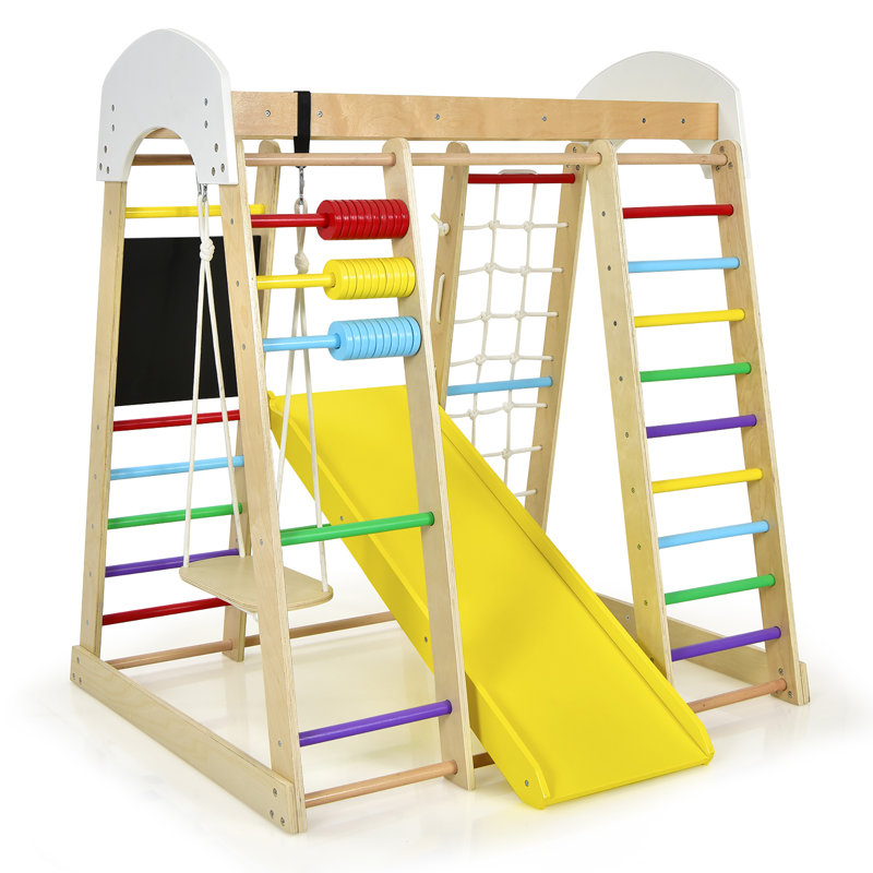 Costway 49'' W Indoor Wood Climber | Wayfair
