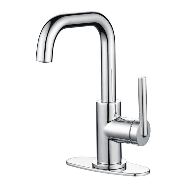 Ultra Faucets Kree Single-Hole Single-handle Bathroom Faucet with Drain ...