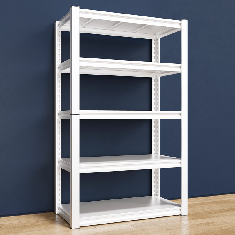 Rebrilliant Mabiya Steel Height -Adjustable Shelving Unit Storage ...