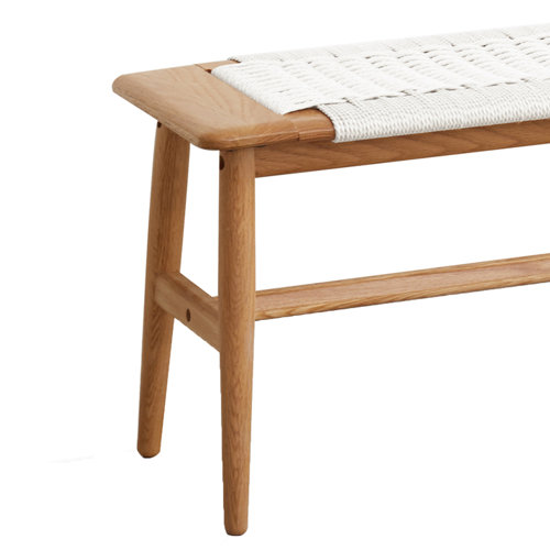 Corrigan Studio® Kristafer Rectangular Solid Wood Bench | Wayfair