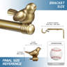 Andover Mills™ Kolb Adjustable Single Curtain Rod & Reviews | Wayfair