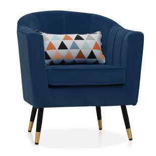 Blue Waiting Room & Reception Chairs You'll Love | Wayfair