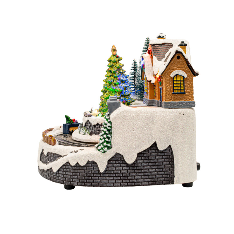 The Holiday Aisle® Christmas Village - Animated Tree Village | Wayfair