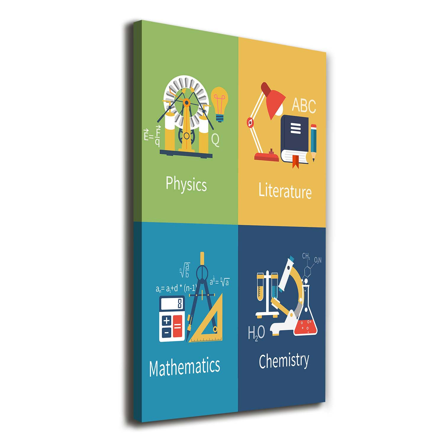 Rosalind Wheeler School Subjects - Wrapped Canvas Art Prints | Wayfair ...