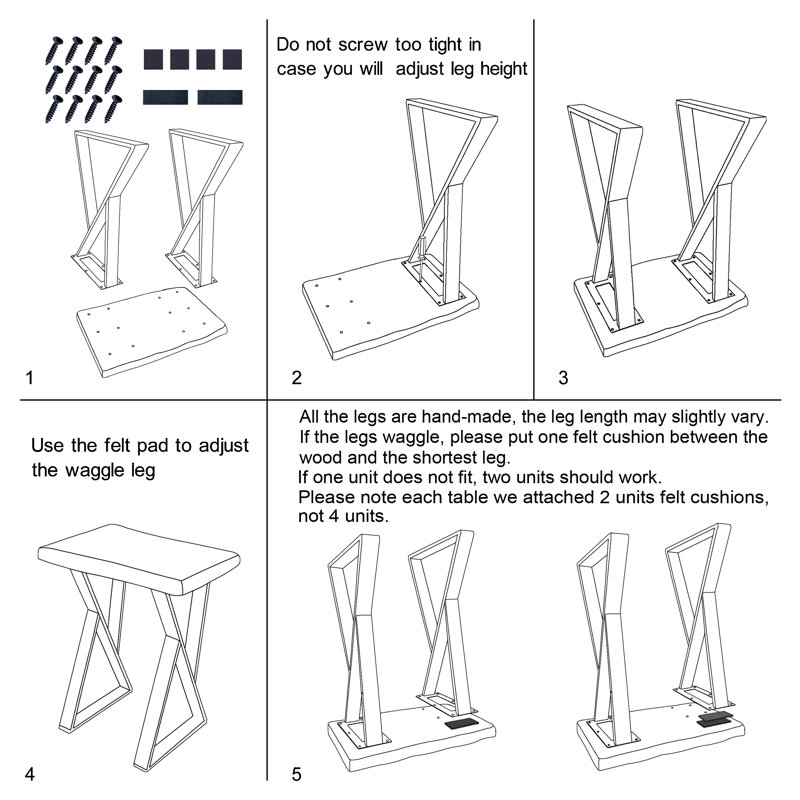The Twillery Co. Knute 18'' H Z Leg Solid Wood Bench & Reviews | Wayfair