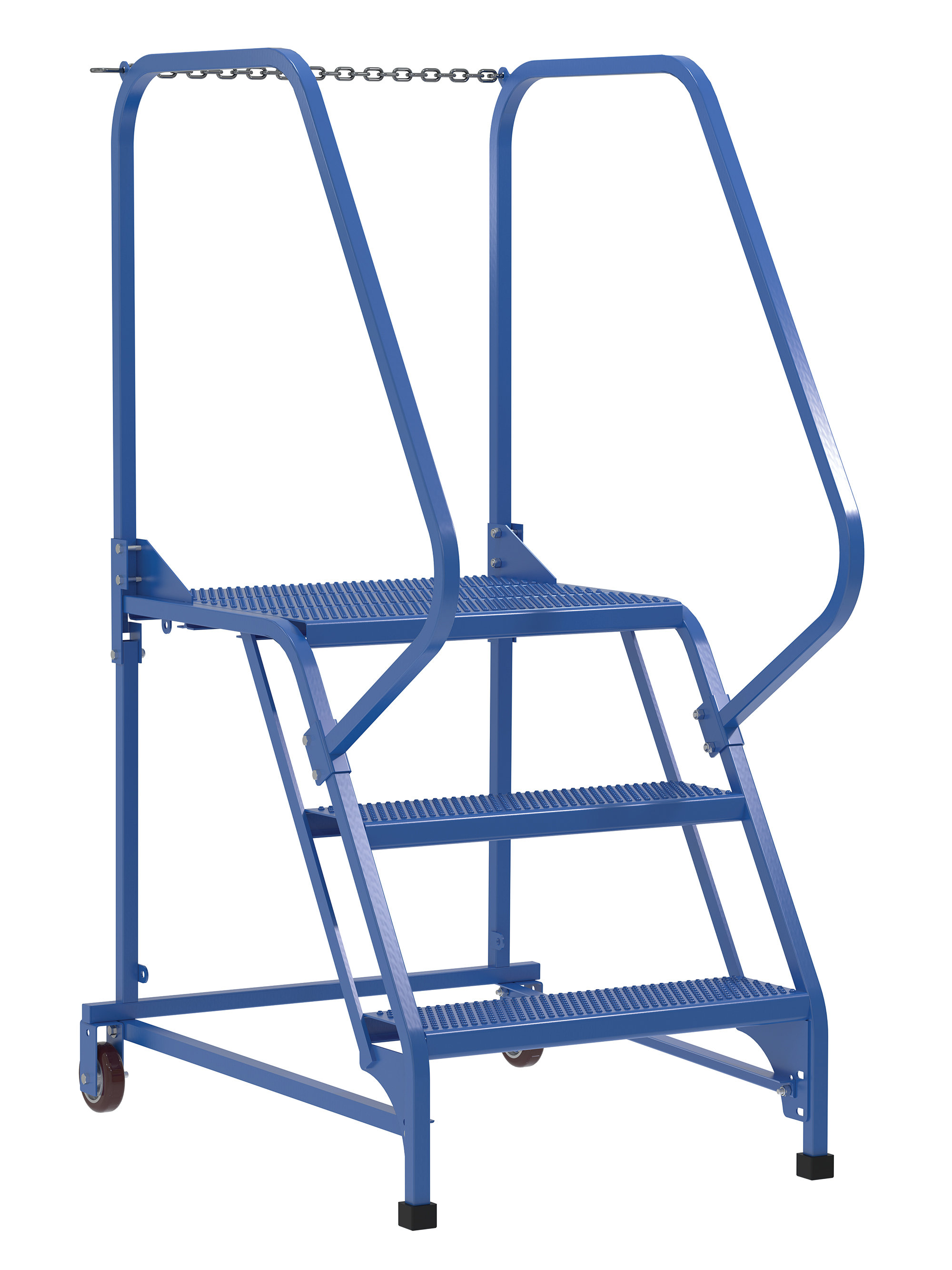 WFX Utility™ 60" 3 Step Steel Ladder Step Stool | Wayfair