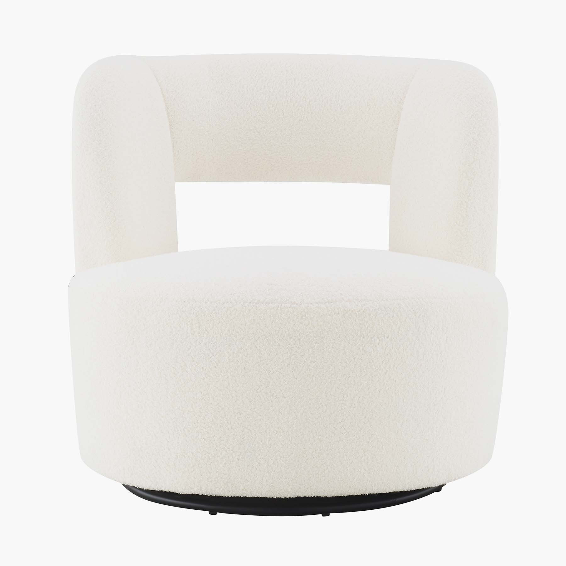Latitude Run® Comfortable Swivel Chair with Soft Fabric for Various ...