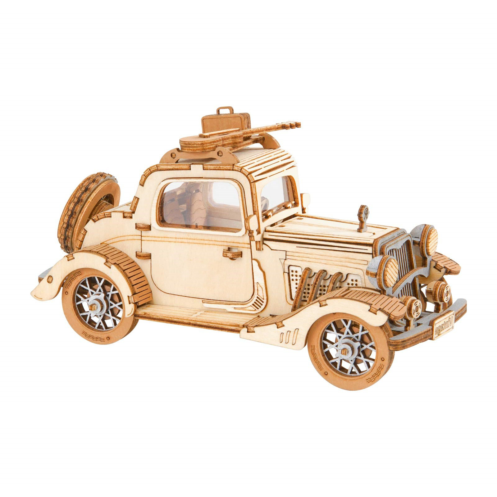 Rosalind Wheeler 3D Wooden Puzzles Retro Car Model - Wayfair Canada