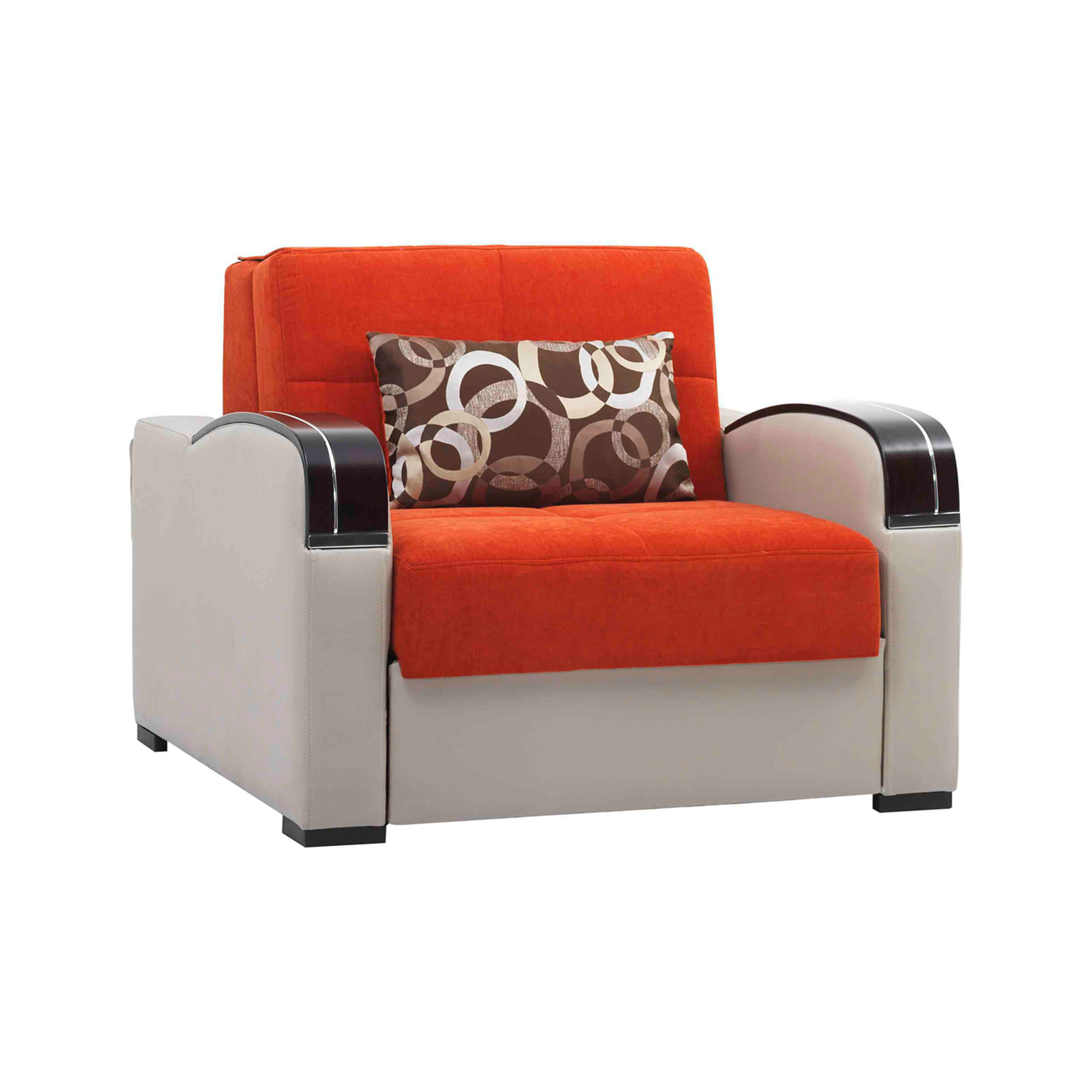 Wildon Home® Upholstered Convertible Armchair With Storage - Wayfair Canada