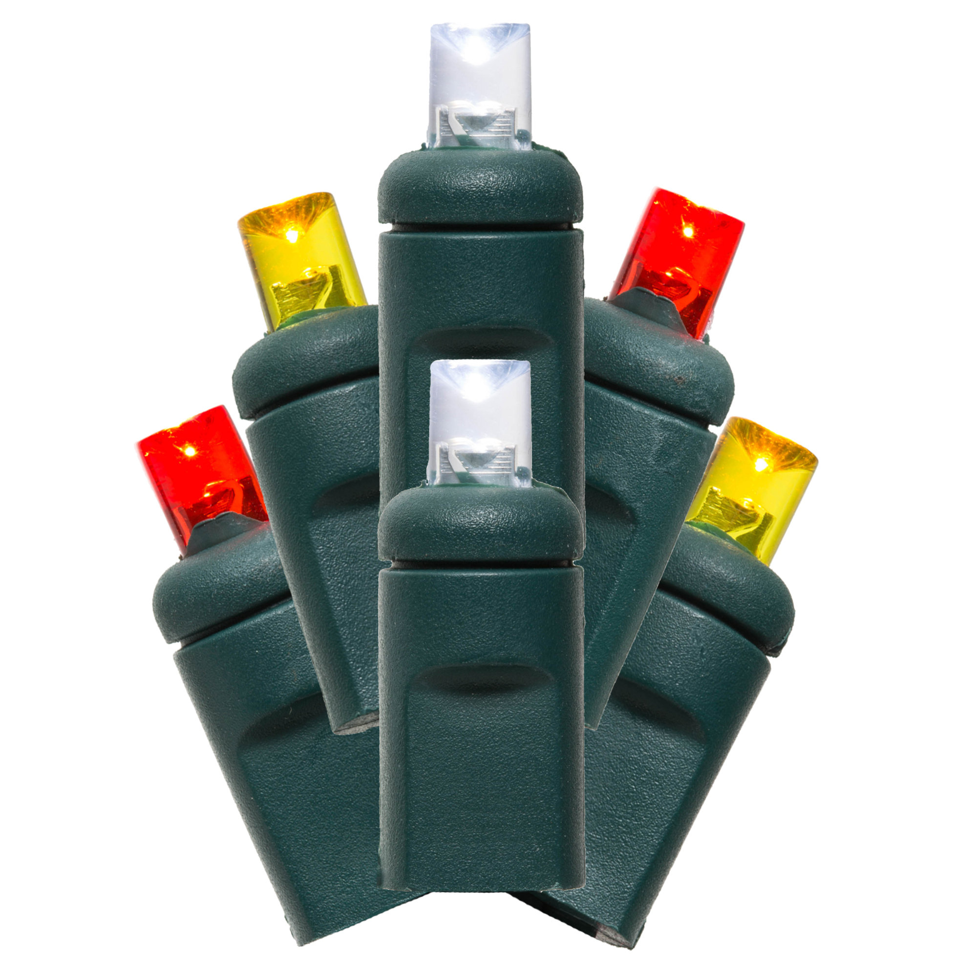 The Holiday Aisle® Single Mold Wide Angle LED Christmas light set 6"x35 ...