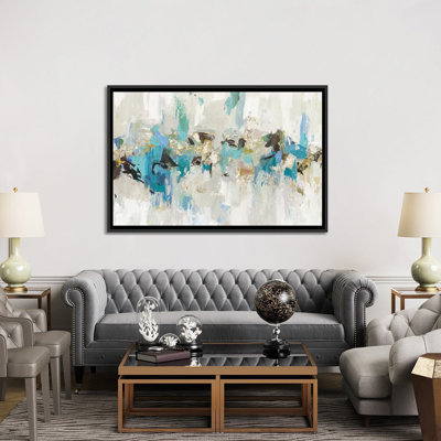 East Urban Home " Blue Silver III " by Tom Reeves on & Reviews | Wayfair
