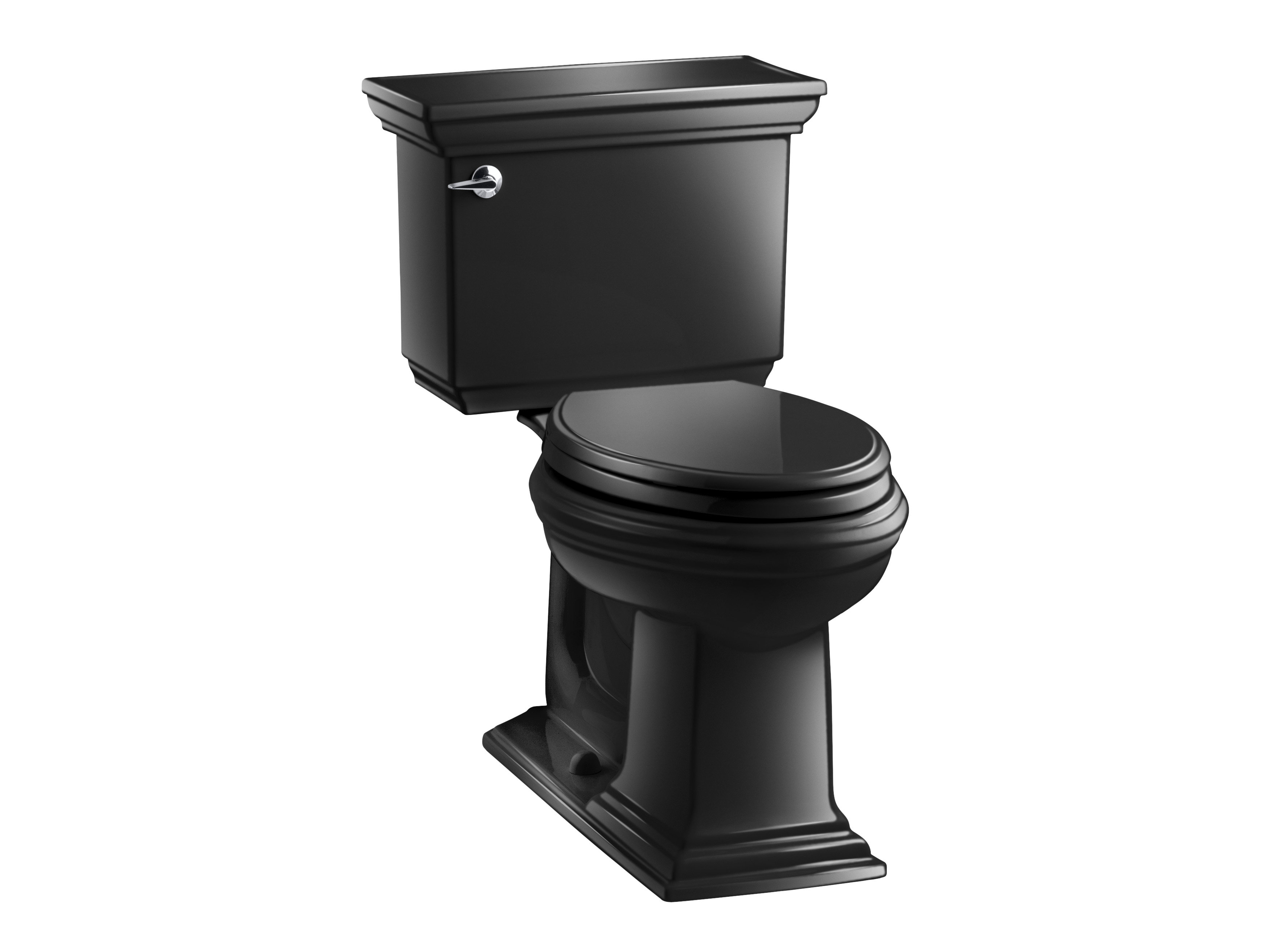 Kohler Memoirs® Stately Elongated Two-Piece Toilet with Insulated Tank ...