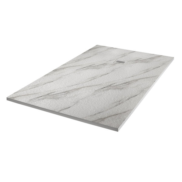 Royal Bath and Marble Era 60" W x 36" D Single Threshold Shower Base ...