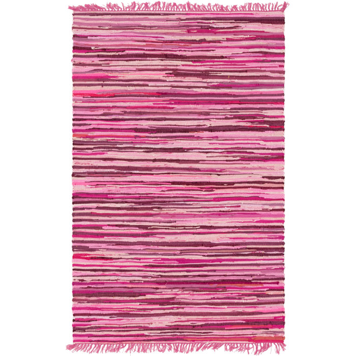 Highland Dunes Pritchard Flatweave Cotton Geometric Rug & Reviews | Wayfair