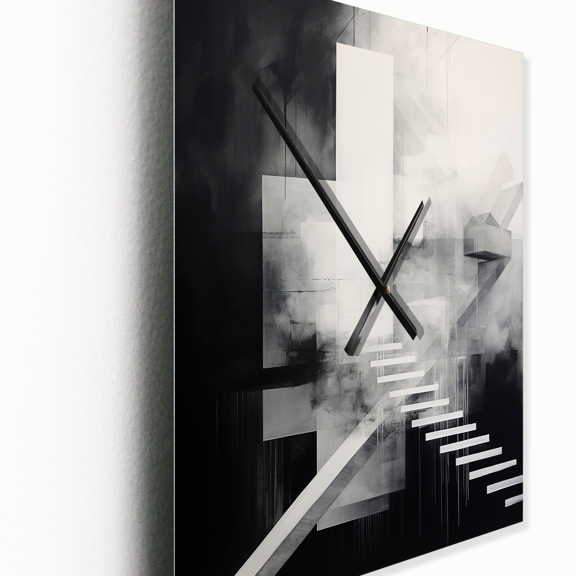 Design Art Stairway To Afterthoughts Minimal Black And White - Abstract ...