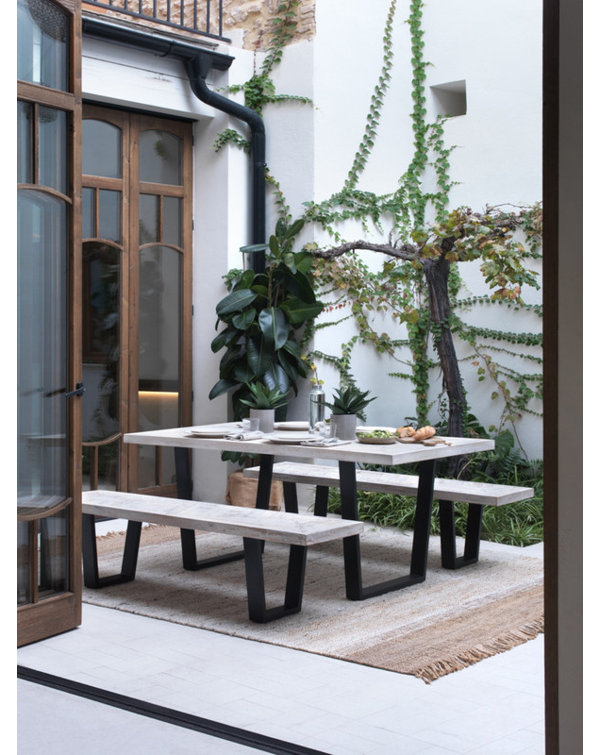 Union Rustic Astor Solid Wood Dining Table | Wayfair.co.uk