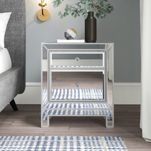 Glass Nightstands You'll Love | Wayfair