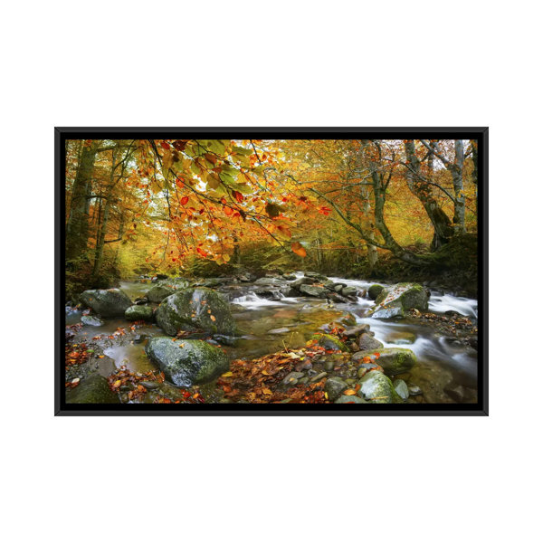 East Urban Home 'The Rusty River' Photographic Print on Canvas ...