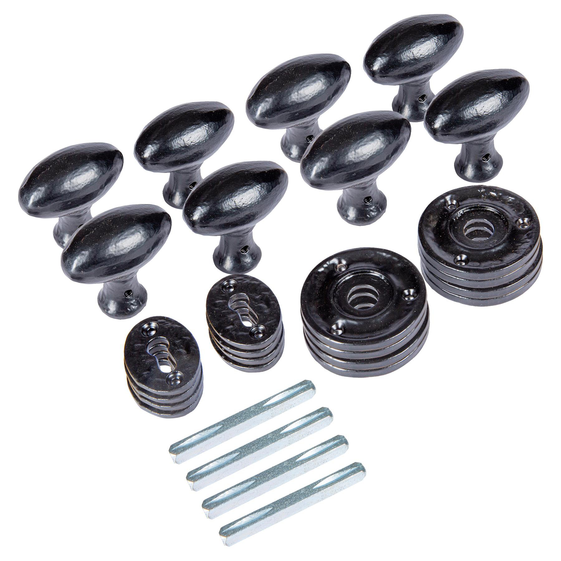 Hammer and Tongs Hammer & Tongs - Oval Rim & Mortice Door Knob - W60mm ...