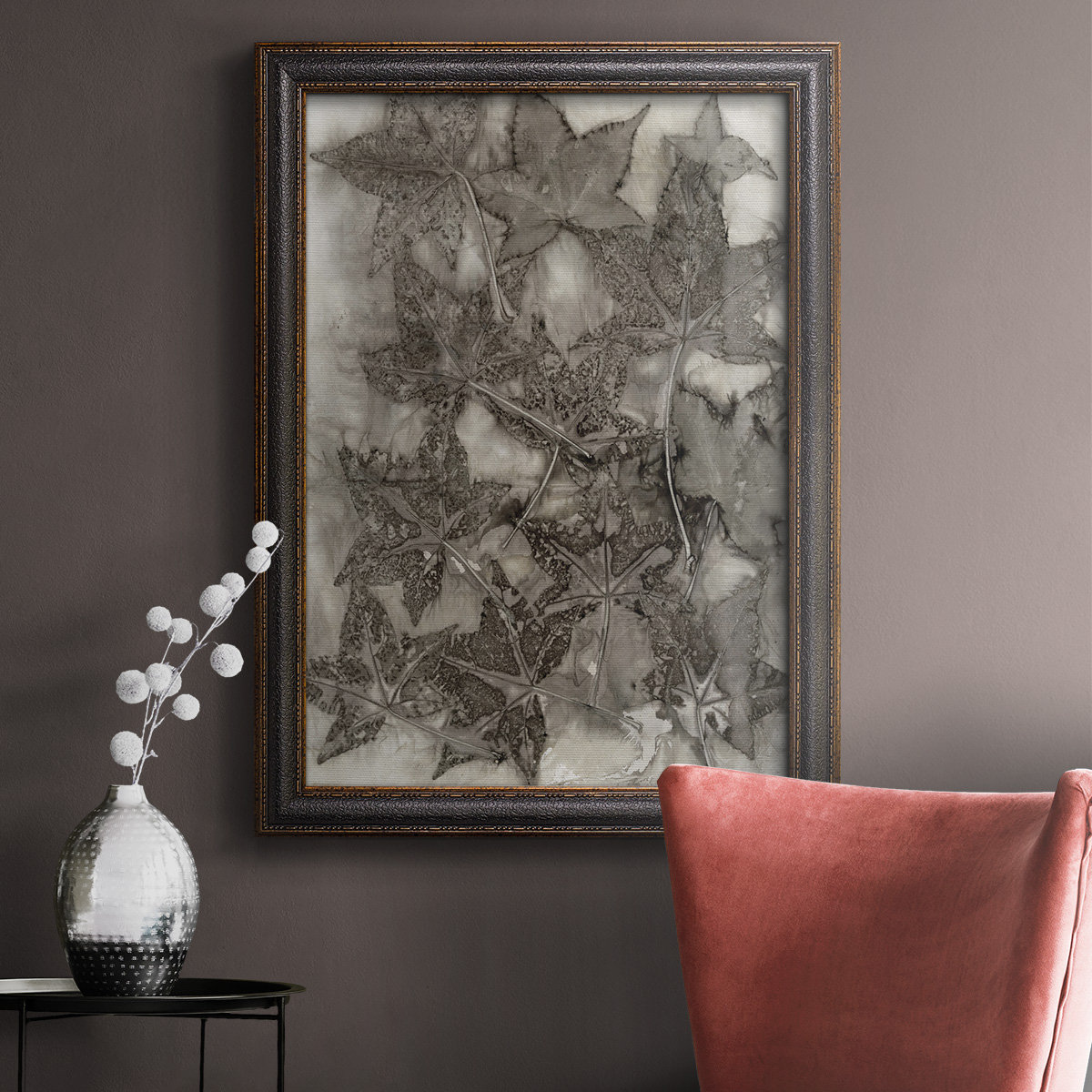 Winston Porter Sweet Gum Leaves Sweet Gum Leaves - Picture Frame Print ...