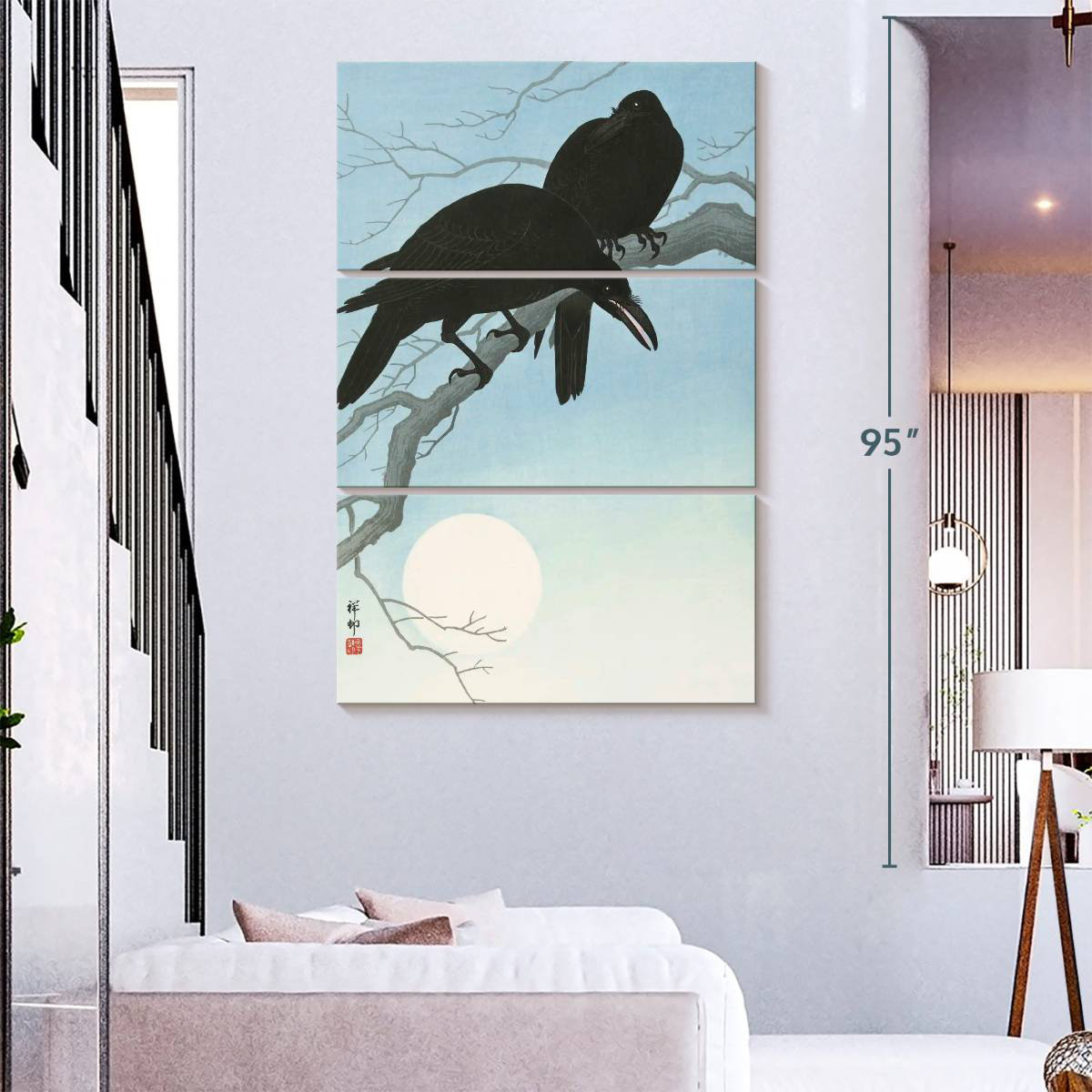Lark Manor™ Crows In Moonlight | Wayfair