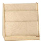 Wood Designs 3 Compartment Manufactured Wood Book Display & Reviews ...