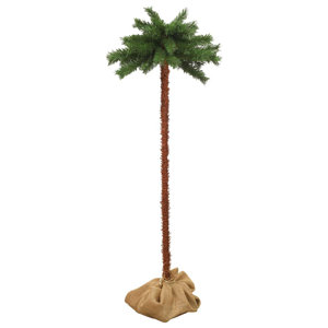 The Holiday Aisle® Artificial Palm Tree Holiday Party Decoration ...
