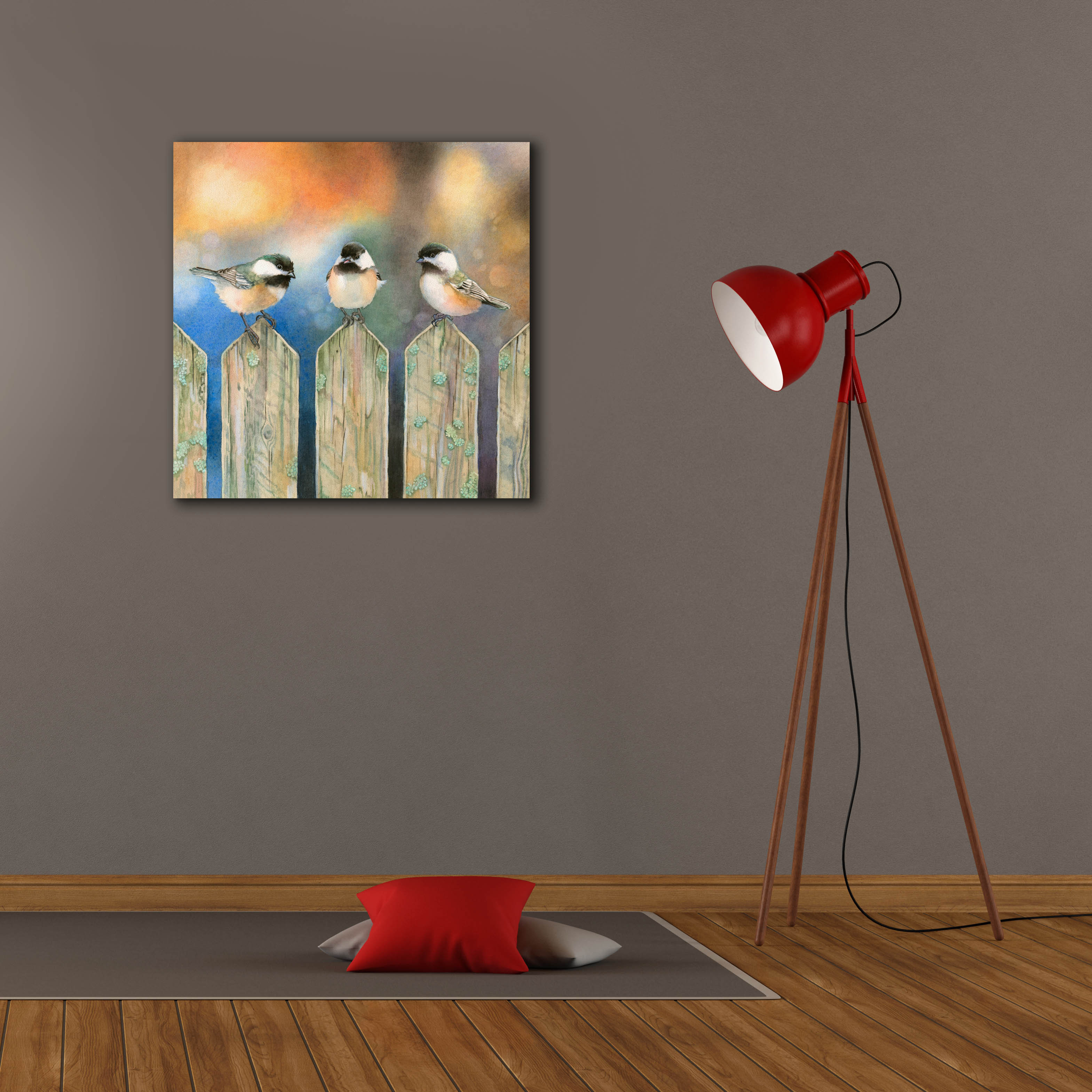Lark Manor™ 'Sitting On The Fence' by Marvindale Canvas Wall Art | Wayfair