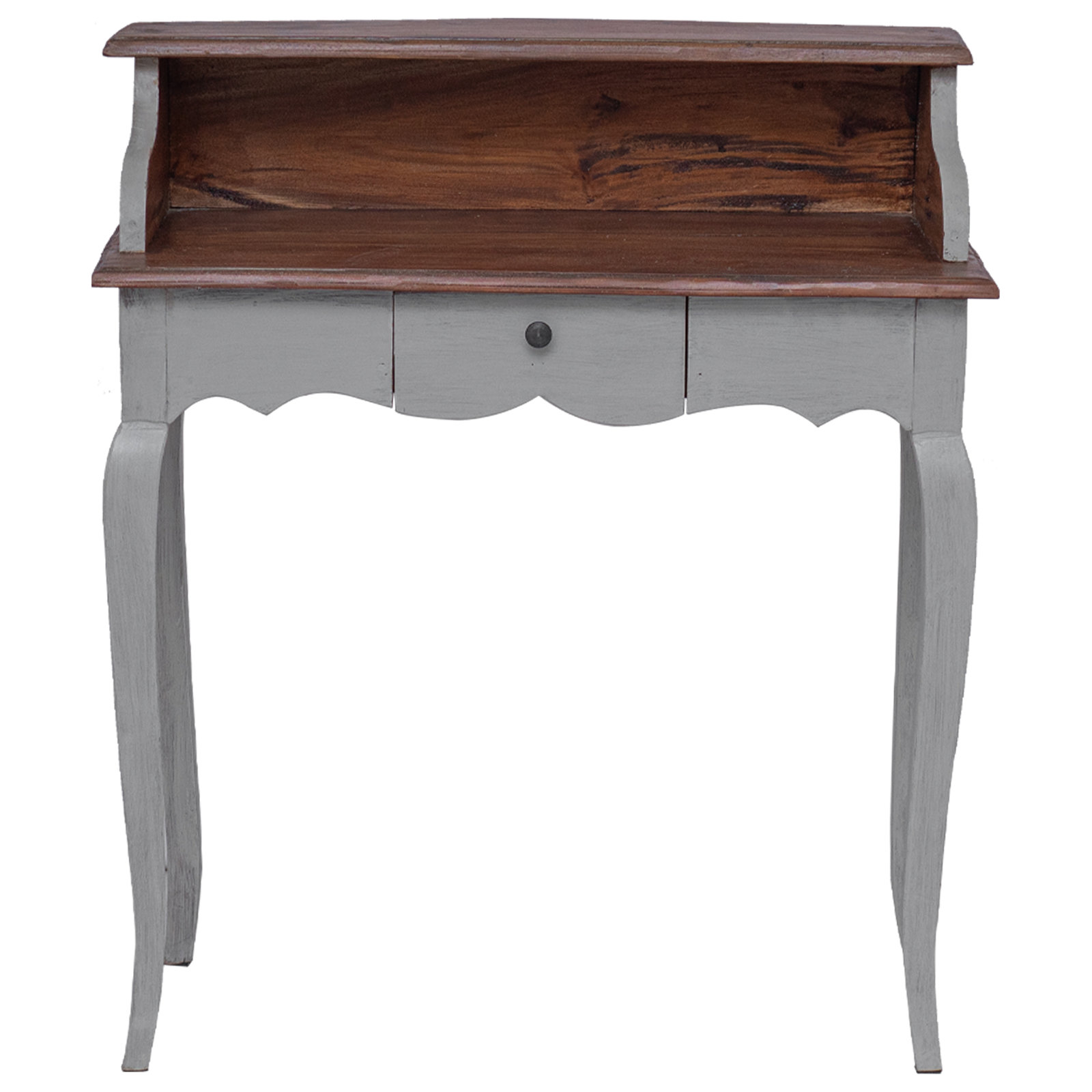 Brambly Cottage Writing Desk Solid Mahogany Wood 80x40x92 cm & Reviews ...