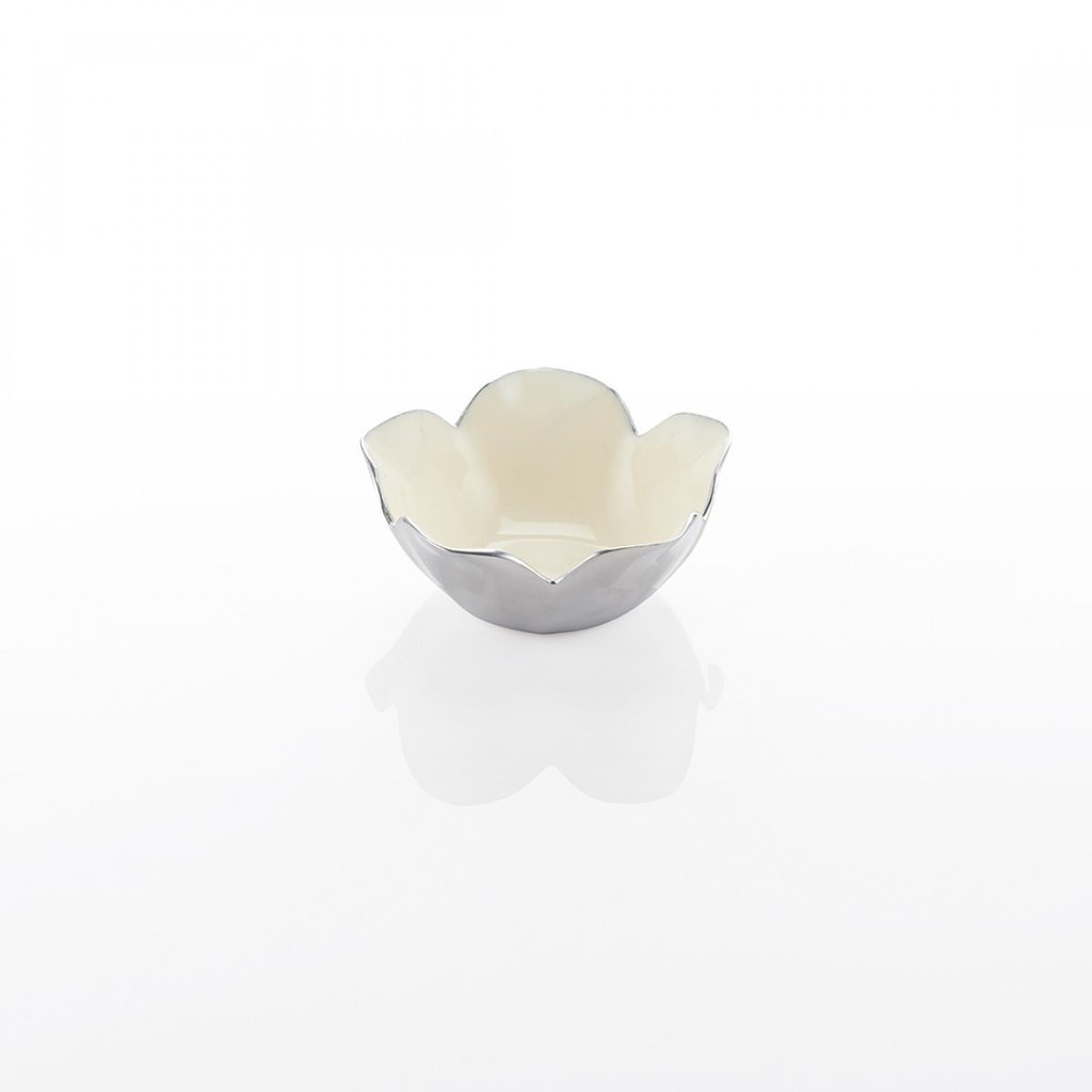 Lunares Metal Abstract Posh & Luxe Decorative Bowl | Perigold