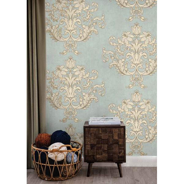 Alcott Hill® Bogumil Damask Roll | Wayfair