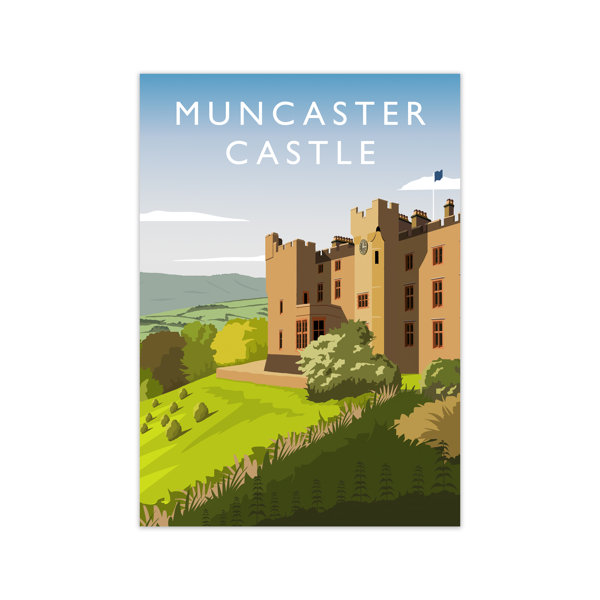17 Stories Muncaster Castle by Richard O'Neill - Graphic Art | Wayfair ...