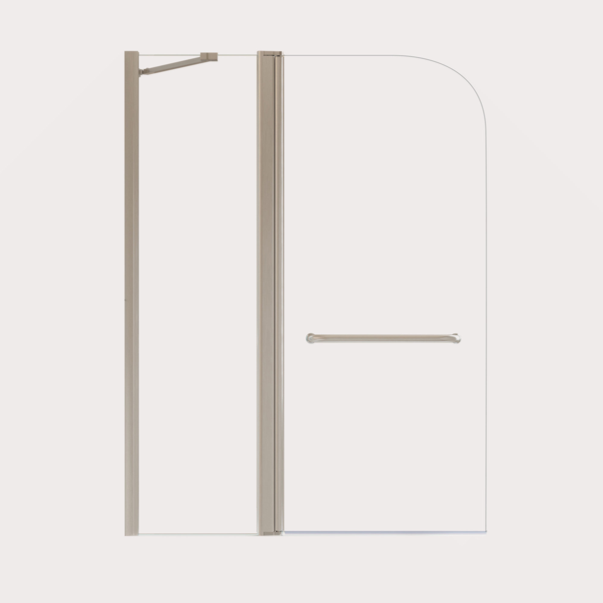 Wenty 43 In. W * 58 In. H Rise And Down Rotation Shaft Door One Fixed ...