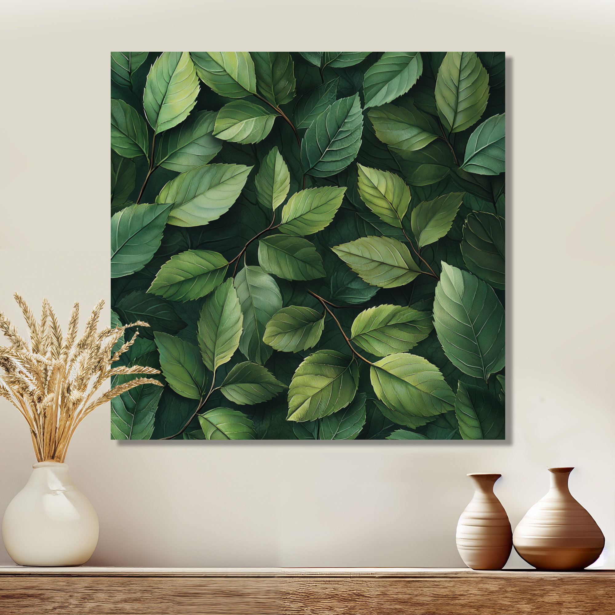 Winston Porter Forest Leaves Dance Of The Foliage I - leaves Wall Art ...
