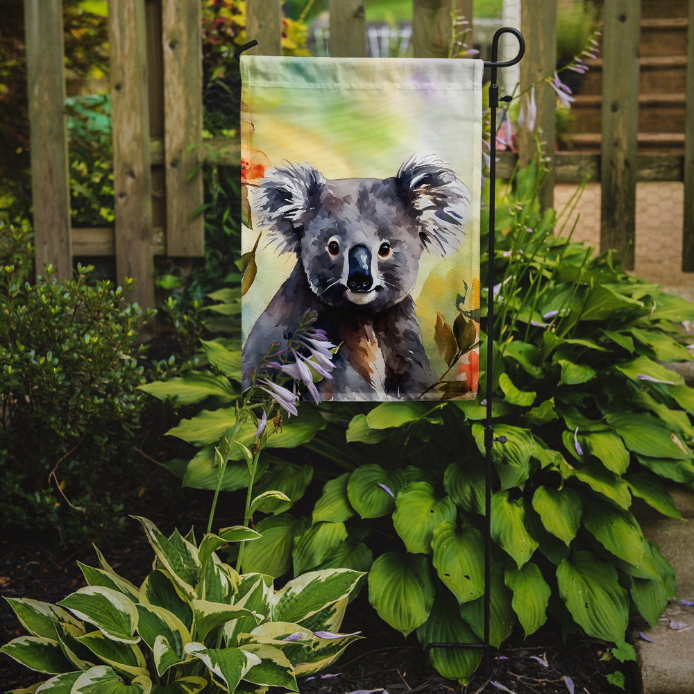 Caroline's Treasures Koala Garden Flag | Wayfair
