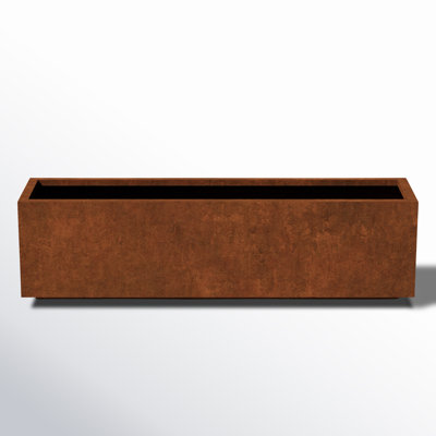 Veradek Corten Steel Series Cube Planter Box & Reviews | AllModern