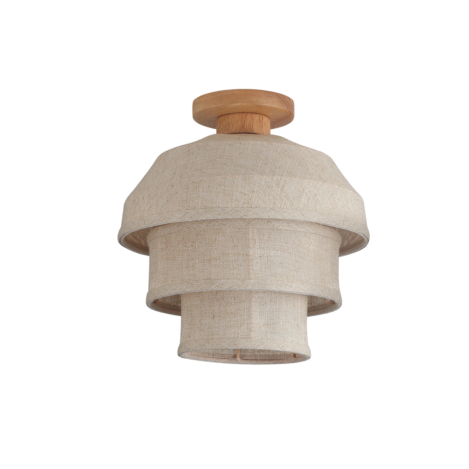 Wrought Studio™ Aiesrom 12" Semi Flush Mount Ceiling Light, Farmhouse ...